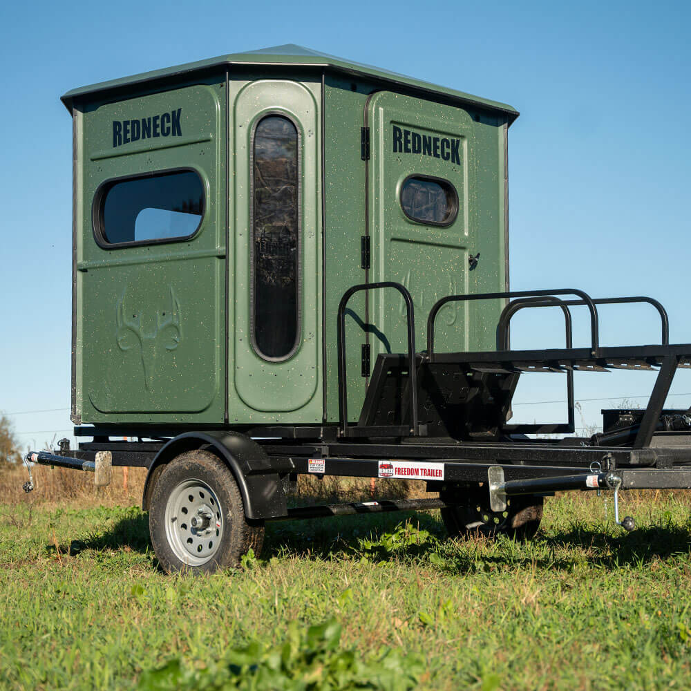 Freedom Hydraulic Trailer Hunting Blind – Esh's Sheds