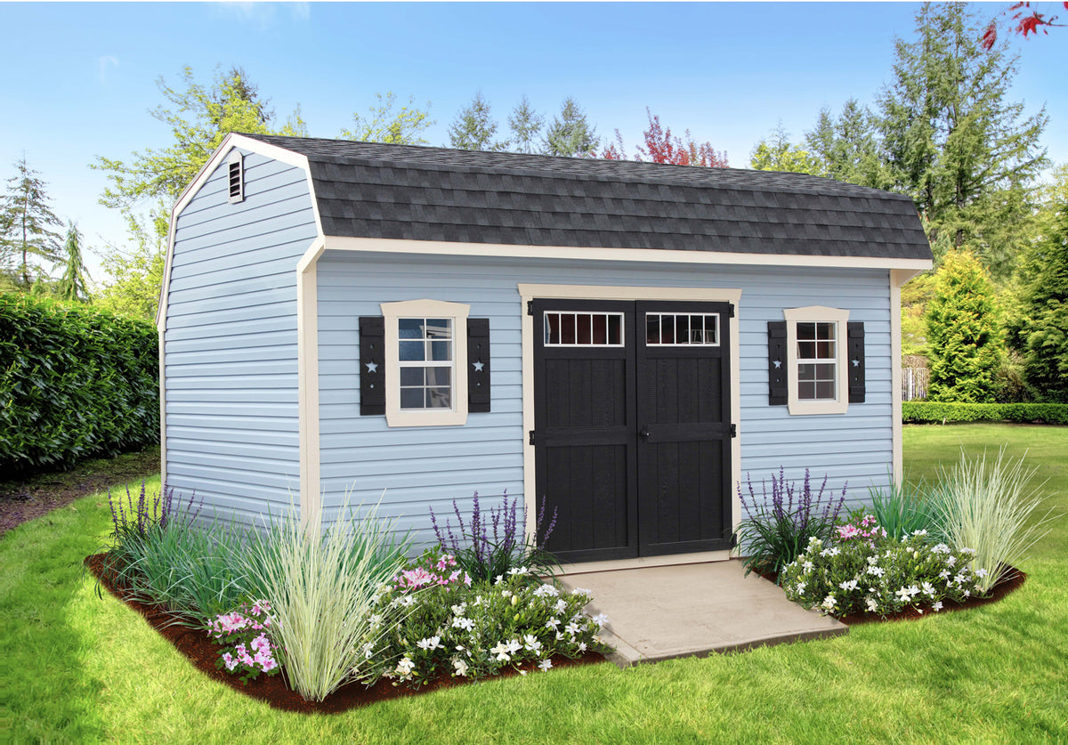 Silver Line Dutch Colonial Storage Shed – Esh's Sheds