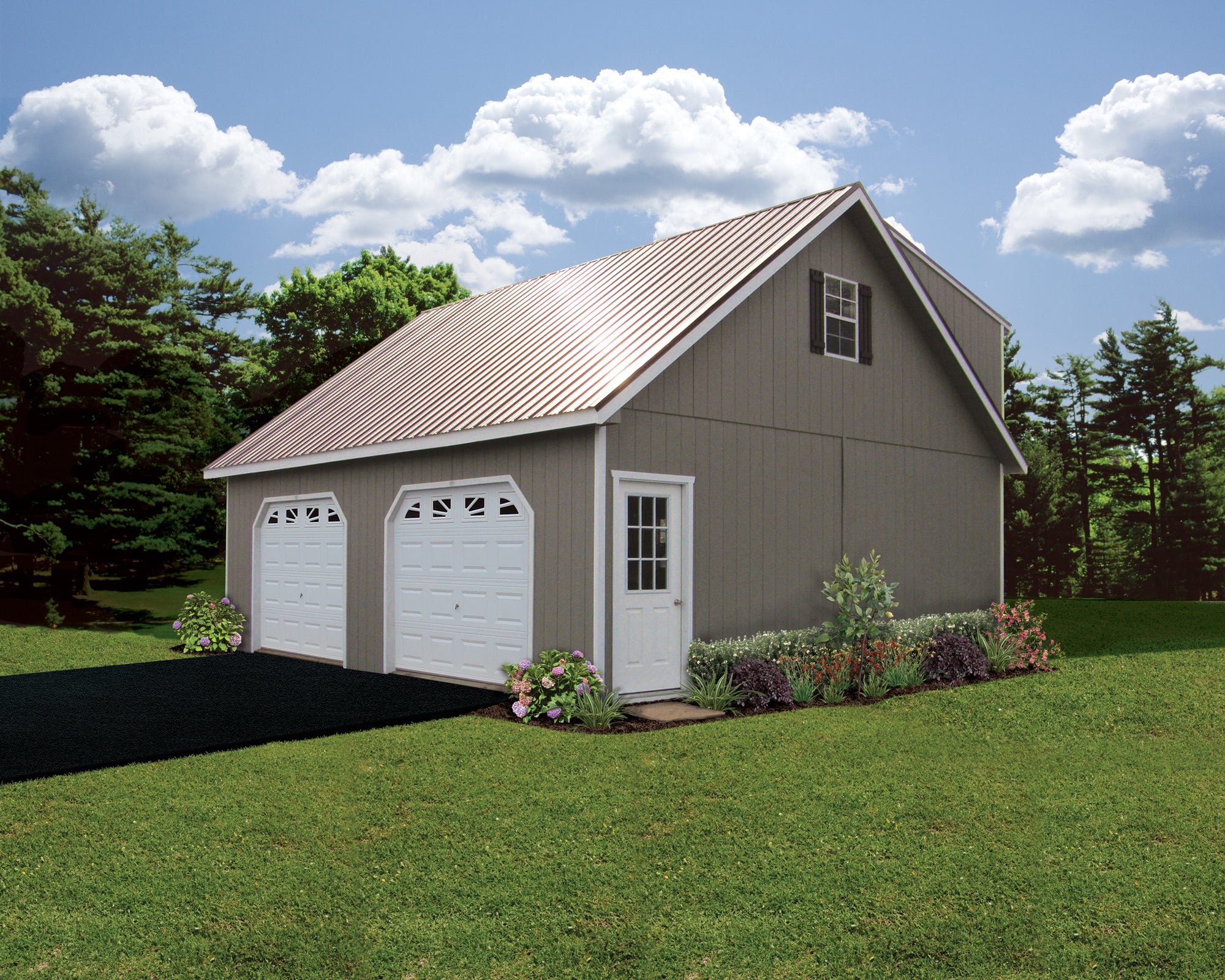 2 Story Double Garage