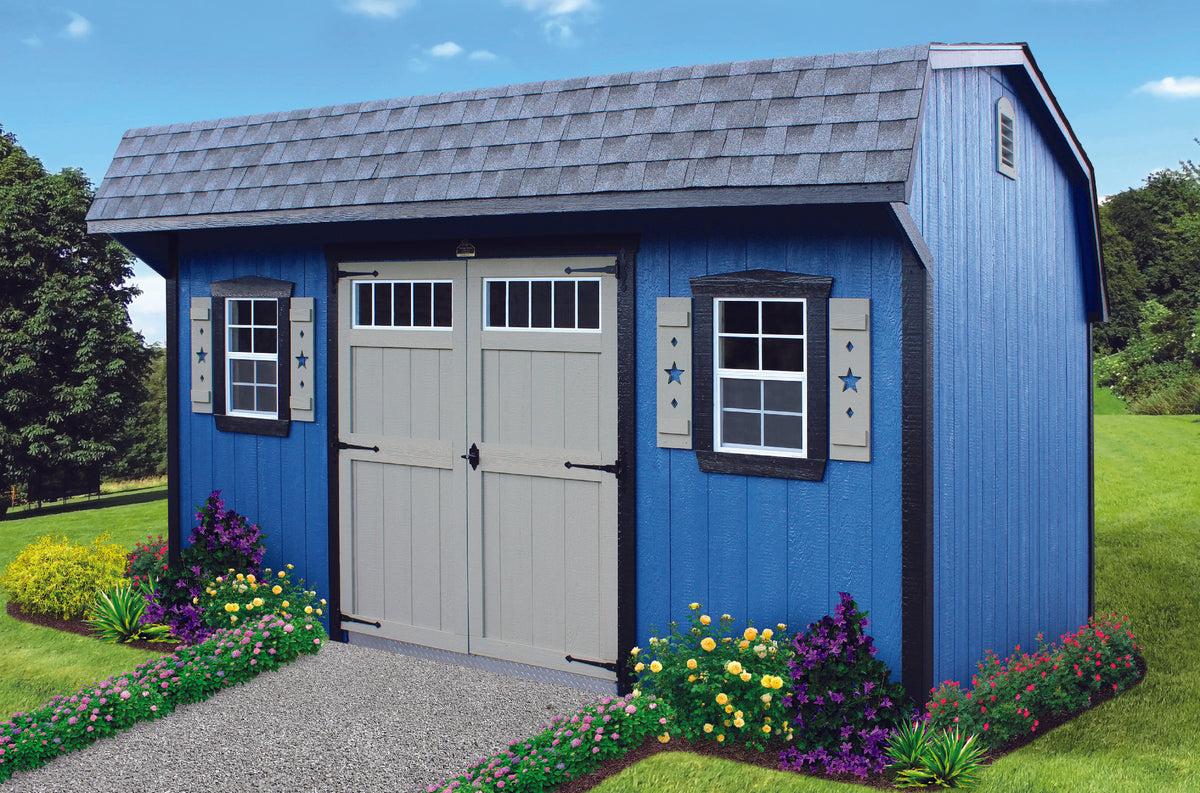 Star Series Dutch Colonial Storage Shed – Esh's Sheds